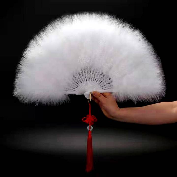 Éventail Plumes Blanc | Eventail Boutique
