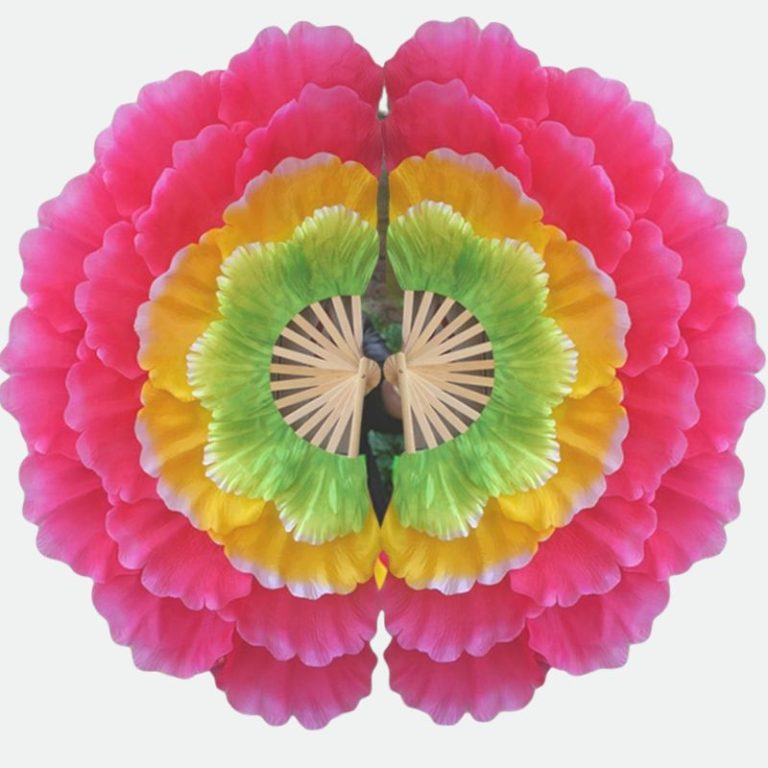 Éventail Decoration Murale Jaune | Les Éventails Décoratifs | Eventail ...