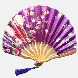 Éventail Japonais Rose Retro | Eventail Boutique