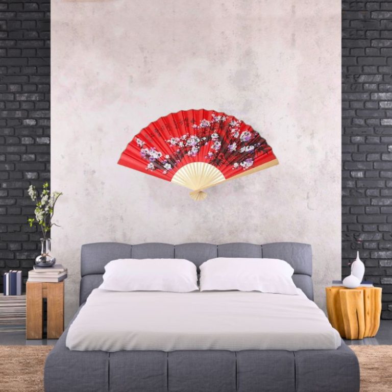 Éventail Decoration Murale Jaune | Les Éventails Décoratifs | Eventail ...