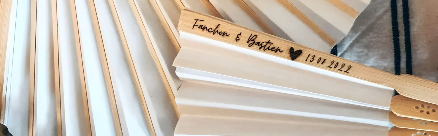 Éventails Mariage & Eventail Personnalisé Mariage | Eventail Boutique