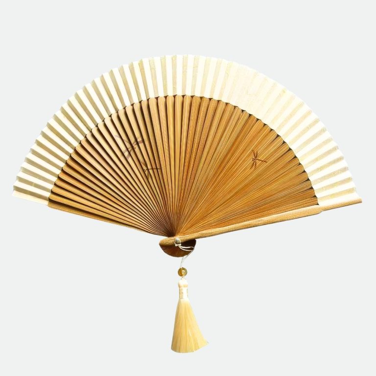 Eventail Japonais Bambou Blanc | Eventail Boutique - Les éventails ...